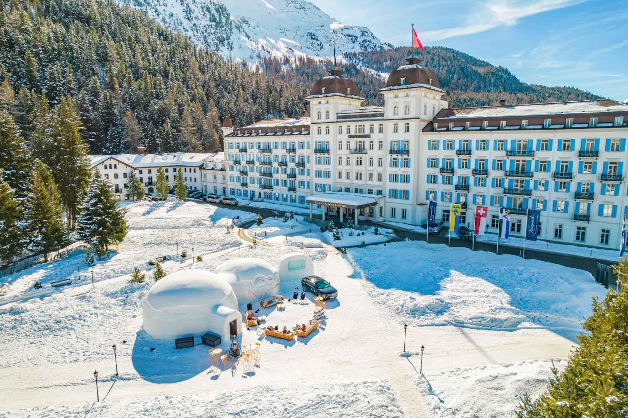 Hotel Grand Hotel Des Bains Kempinski St. Moritz, Switzerland - book ...